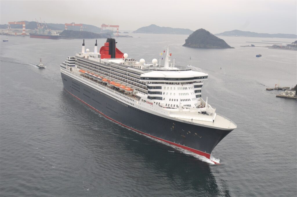 クイーン・メリー2:長崎港 | フネコ - Funeco