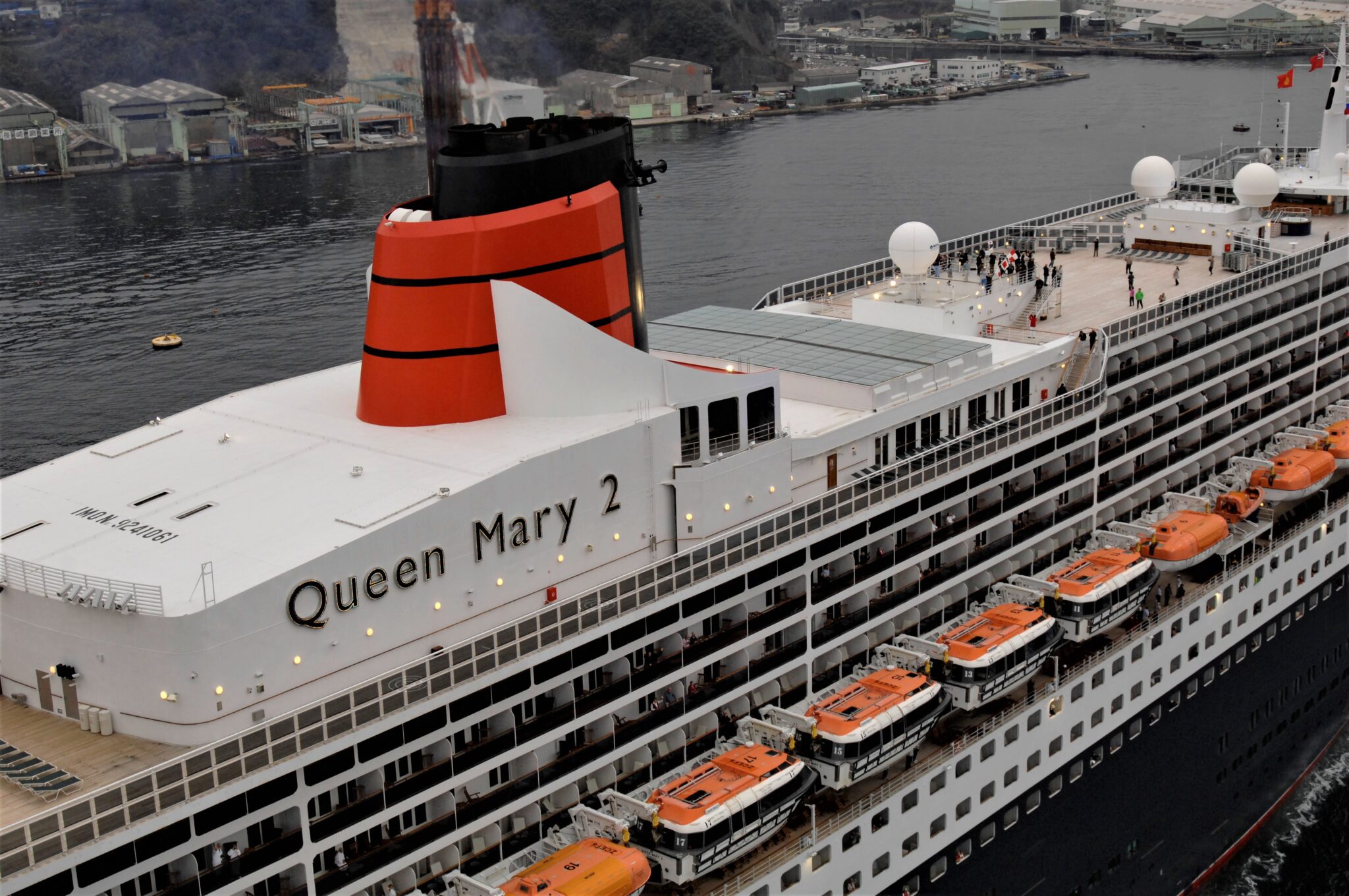 クイーン・メリー2:長崎港 | フネコ - Funeco
