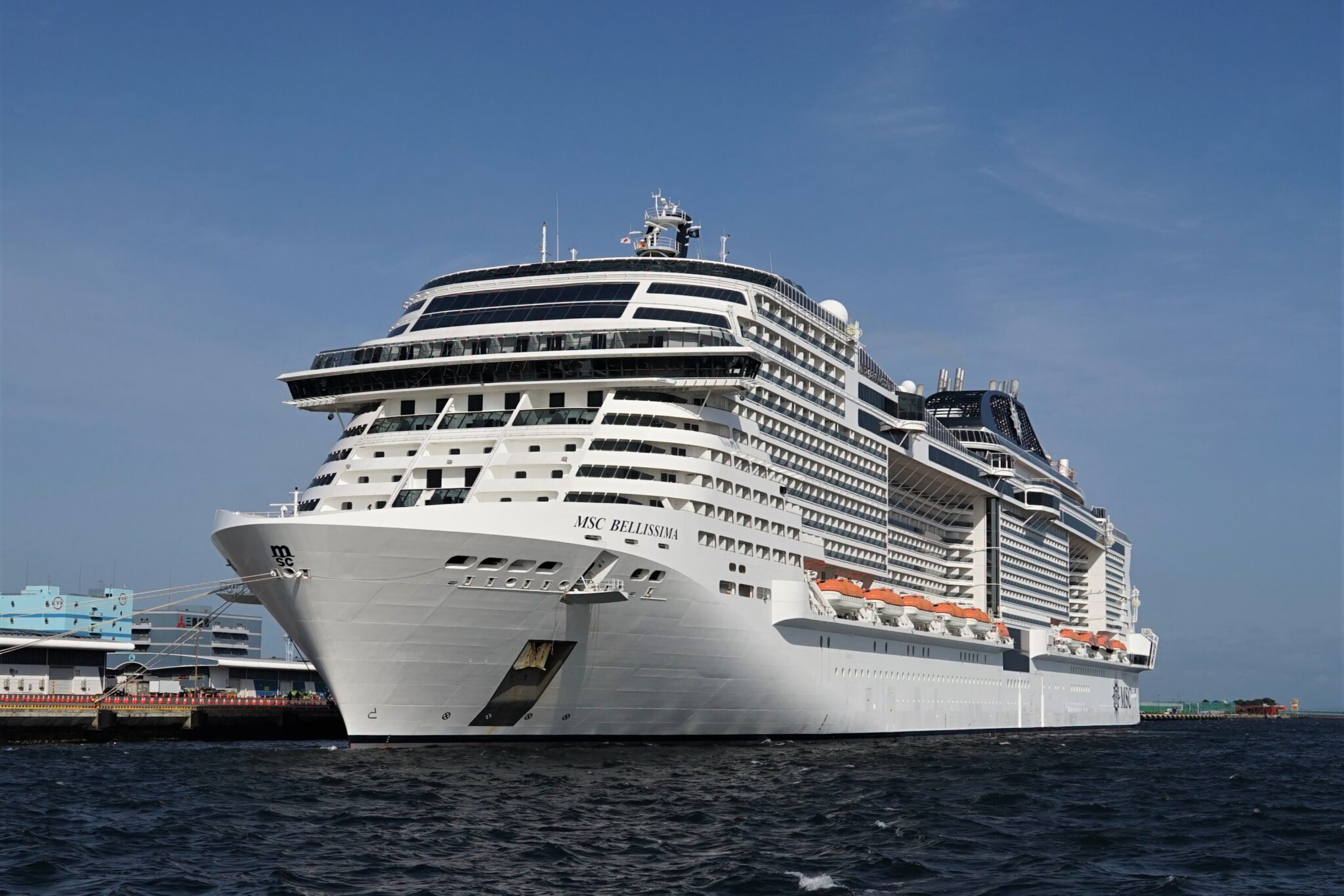 MSCベリッシマ:横浜港 大黒ふ頭 | フネコ - Funeco