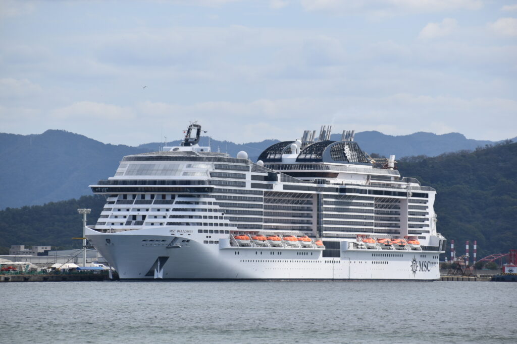 MSCベリッシマ:和歌山下津港 西浜第5岸壁 | フネコ - Funeco