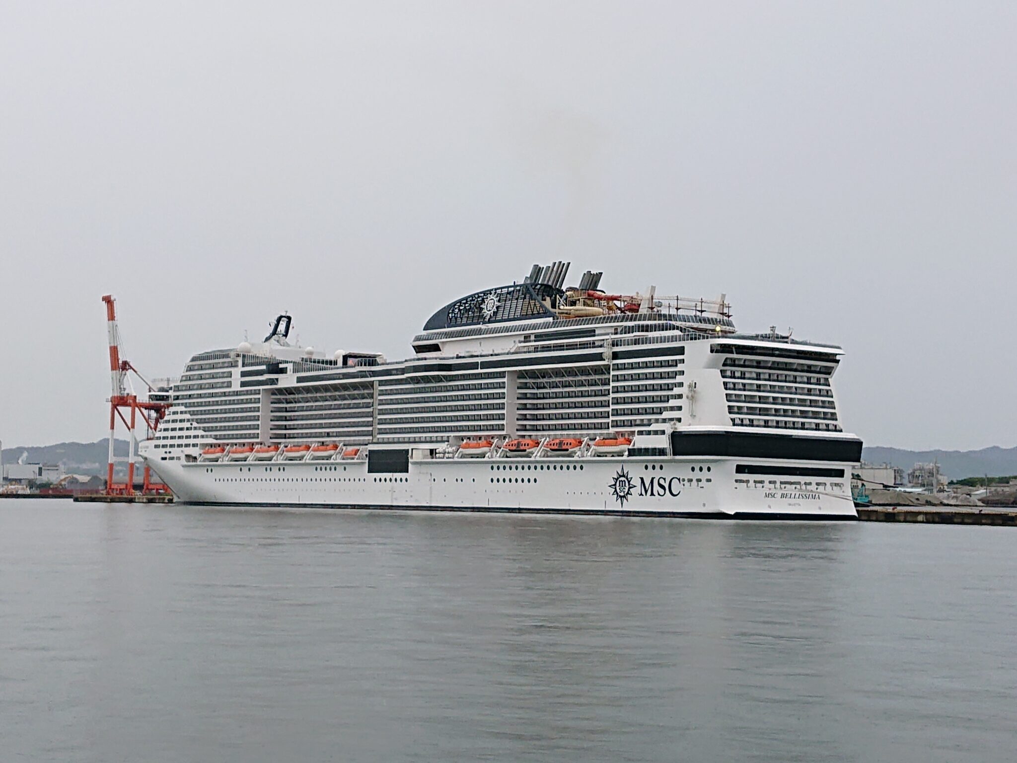 MSCベリッシマ:和歌山下津港 西浜第5岸壁 | フネコ - Funeco