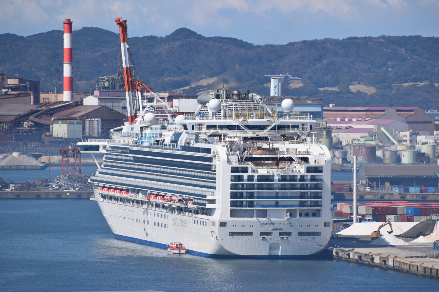 ダイヤモンド・プリンセス:和歌山下津港 西浜第5岸壁 | フネコ - Funeco