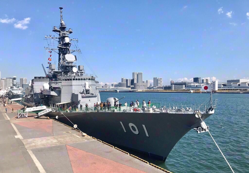 DD-101 むらさめ:東京港 晴海埠頭 | フネコ - Funeco